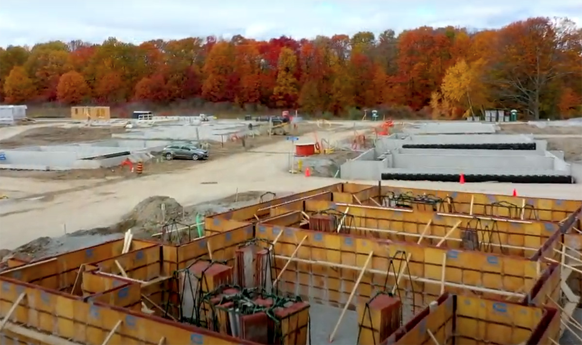 Seasons Construction Update - Fall - The Seasons on Little Lake